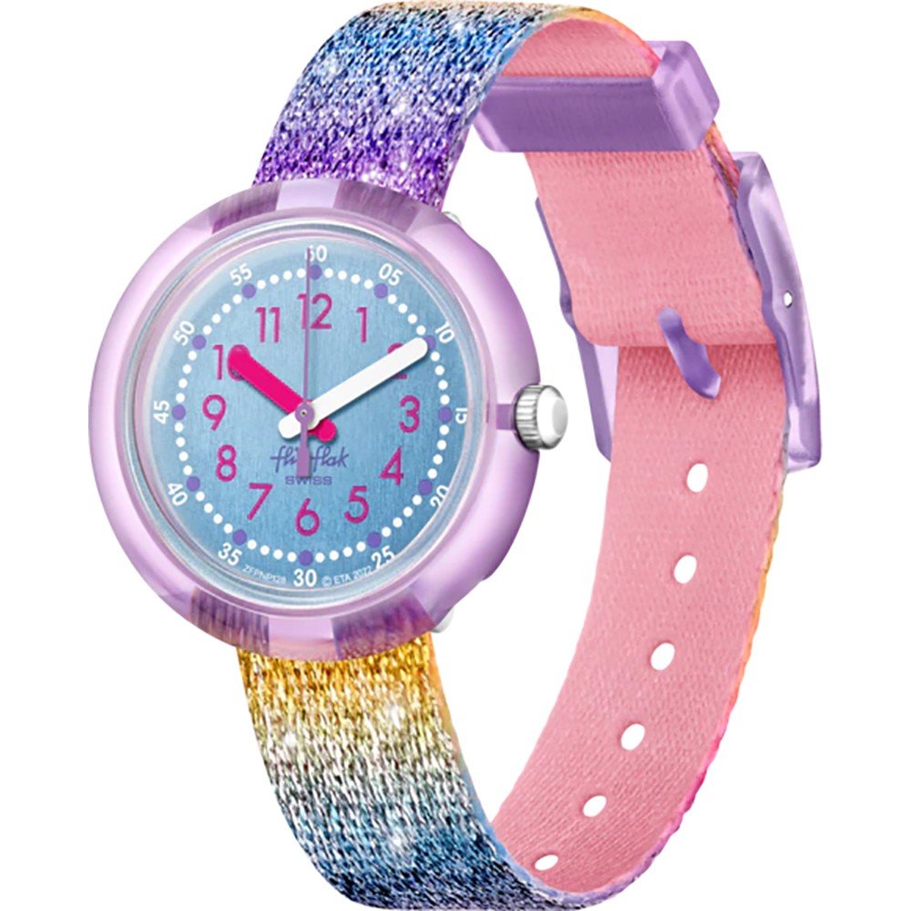 Flik Flak 5+ Power Time FPNP128 Shine in rainbow Watch • EAN ...